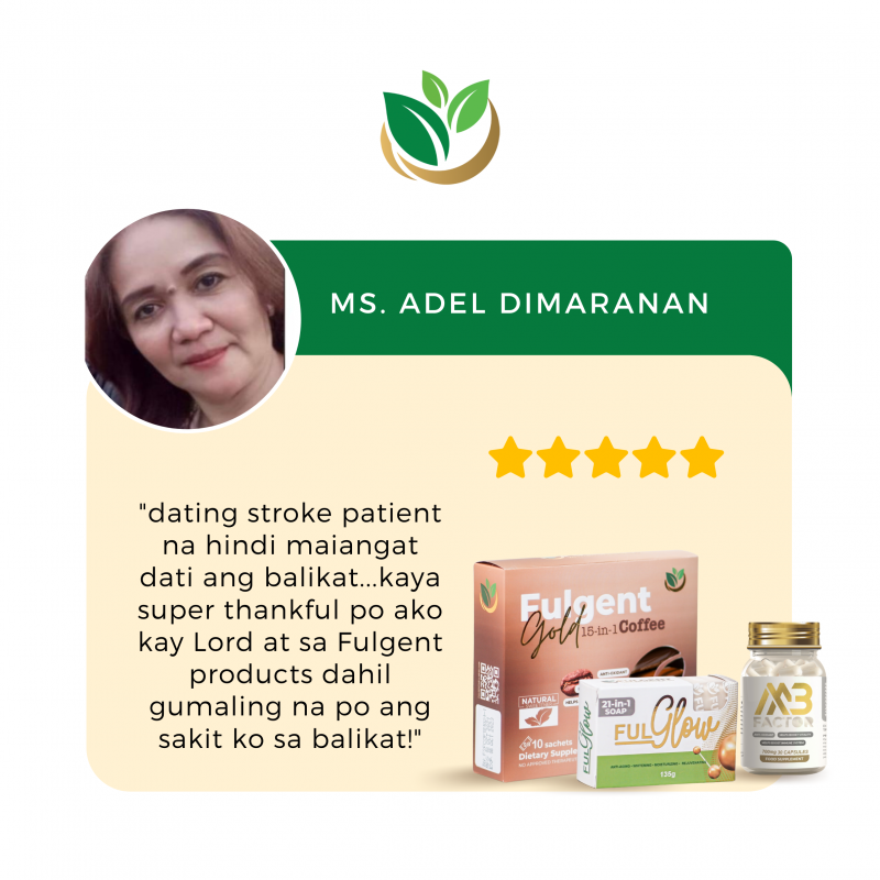 MS. ADEL DIMARANAN - Fulgent Wellness